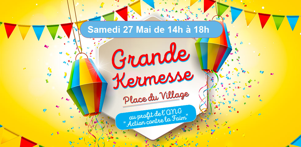 Kermesse au profit de ACTION CONTRE LA FAIM - LeBarcarès.fr, ma ville à portée de clic