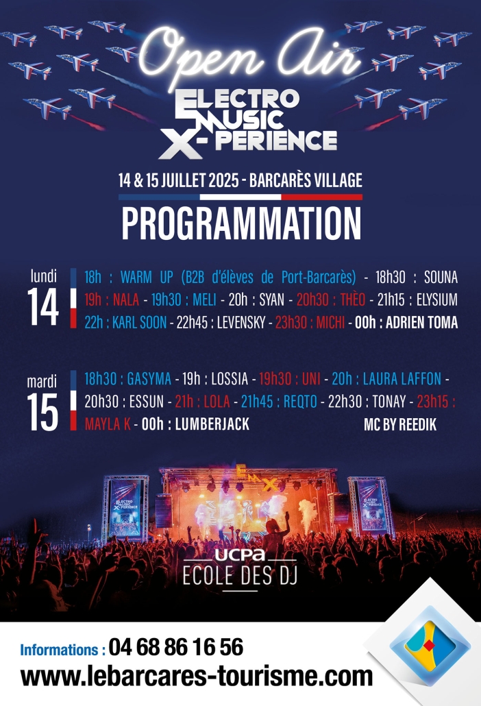 Vos Concerts gratuits de l’été 2025 - LeBarcarès.fr, ma ville à portée ...